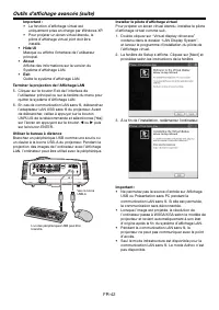 Mitsubishi DLP XD700U- Manuel d'utilisation - manuelsdutilisation.com